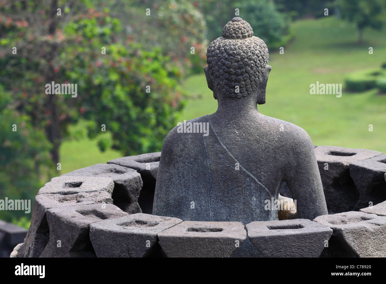 Buddhist temple Borobudur. Yogyakarta. Java, Indonesia Stock Photo - Alamy