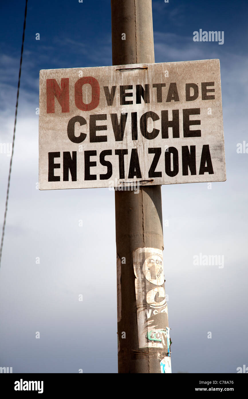 Ceviche peru beach hi-res stock photography and images - Alamy