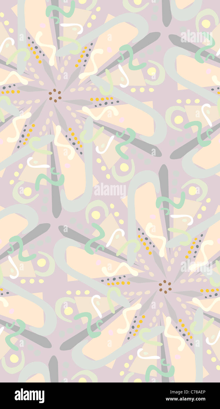 Contemporary arabesque fusion seamless background pattern in various ...