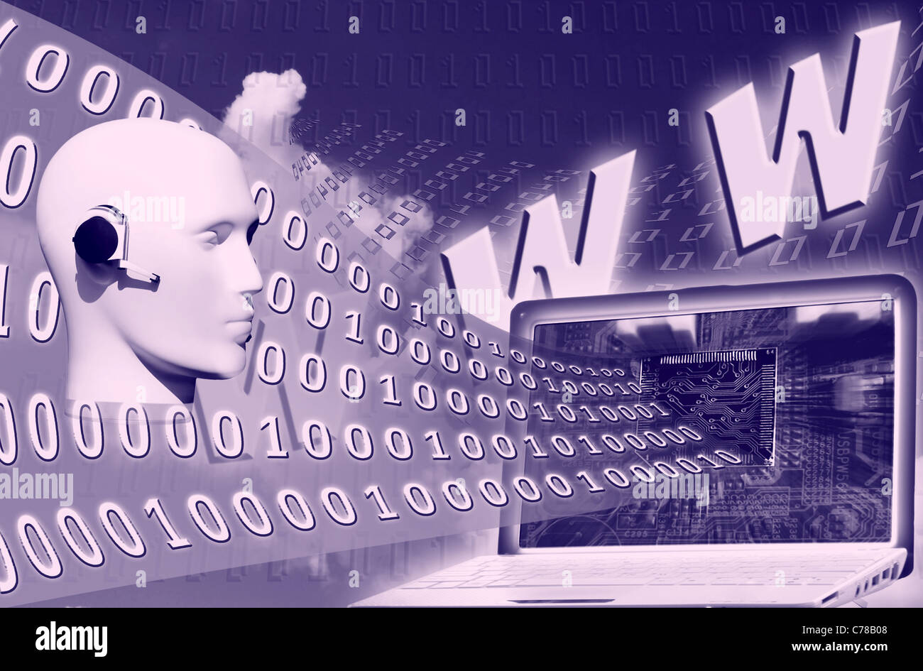 Digital world hi-res stock photography and images - Alamy