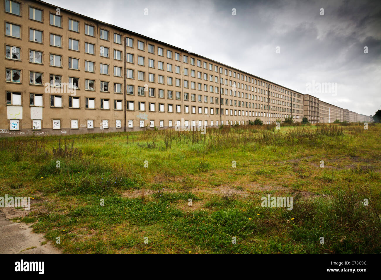 Prora KdF Resort, Ruegen, Mecklenburg Vorpommern, Germany Stock Photo ...