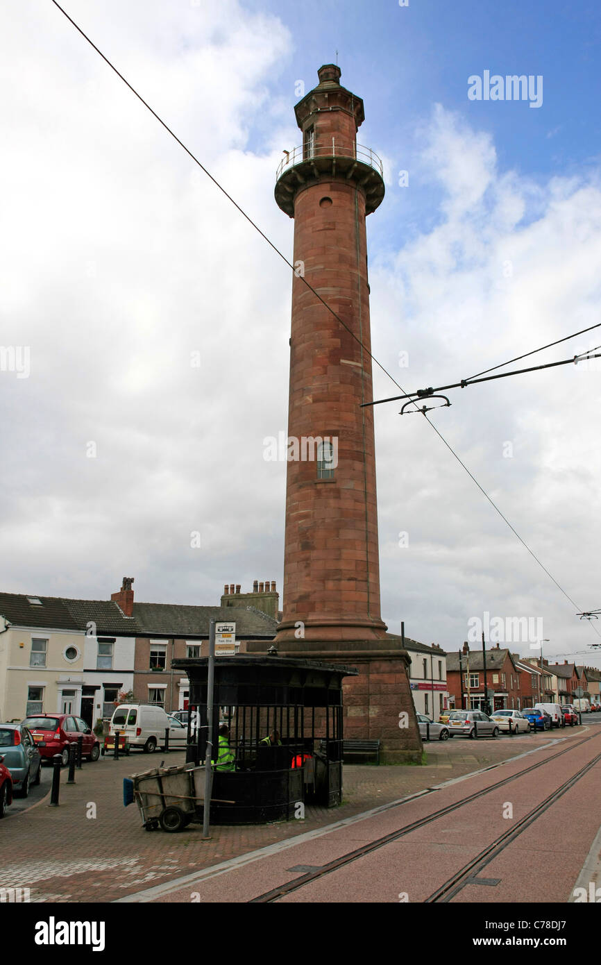 Pharos Lighthouse in Fleetwood Lancashire Stock Photo - Alamy