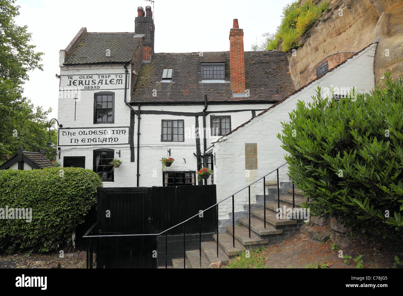Old house in Nottingham,uk Stock Photo - Alamy