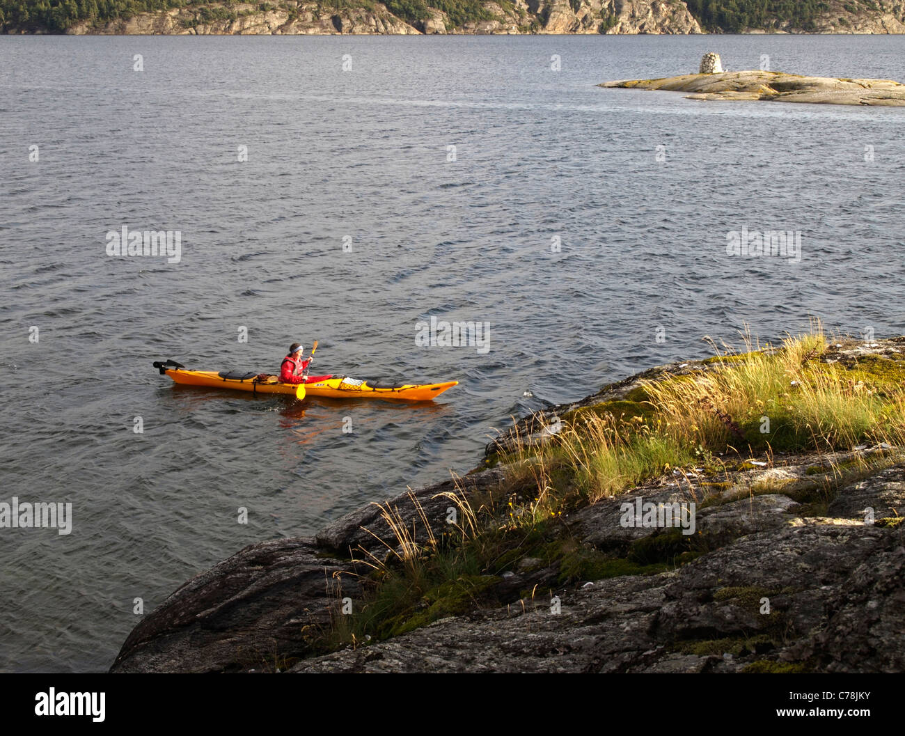 Kayaking swedish archipelago hi-res stock photography and images - Alamy