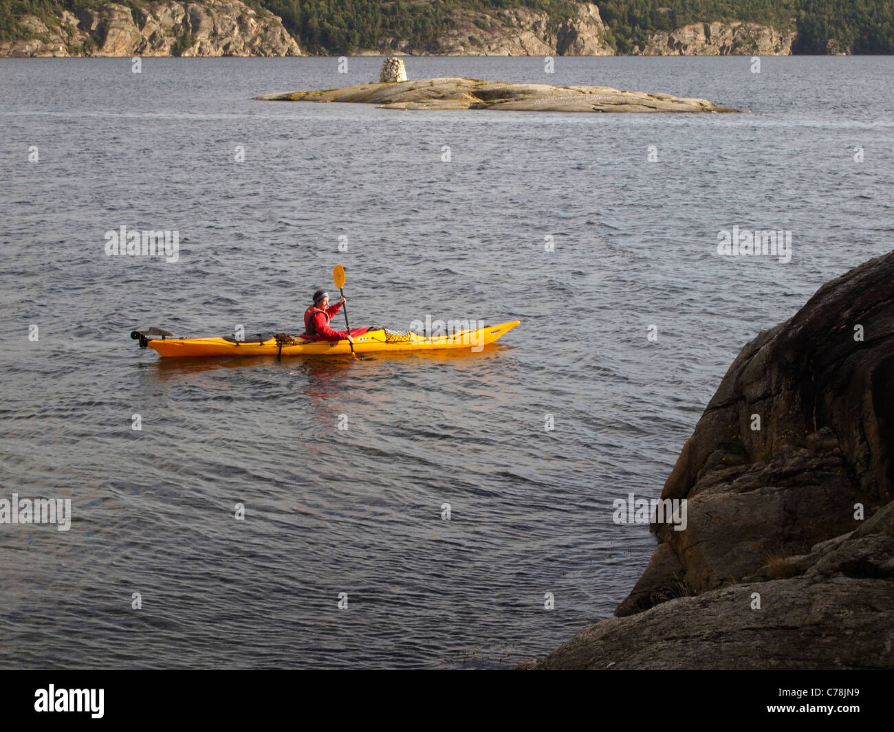 Kayaking swedish archipelago hi-res stock photography and images - Alamy