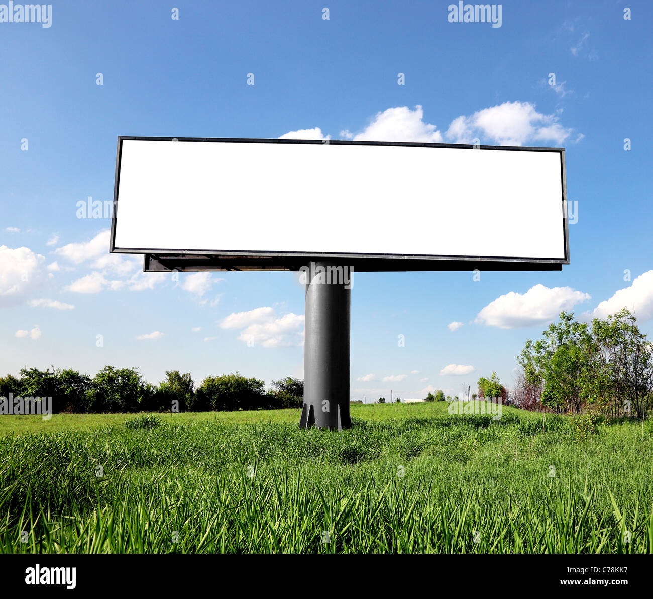 Outdoor advertising billboard Stock Photo - Alamy