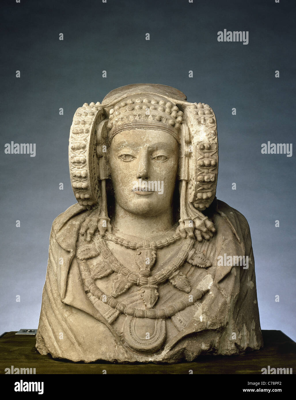 Lady of Elche. Iberian sculpture. 4th century BC. National ...