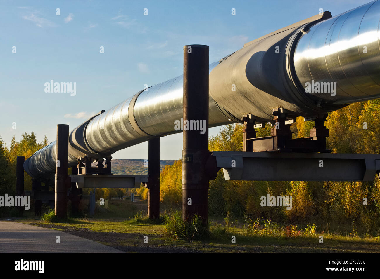 Alaska pipeline fairbanks hi-res stock photography and images - Alamy