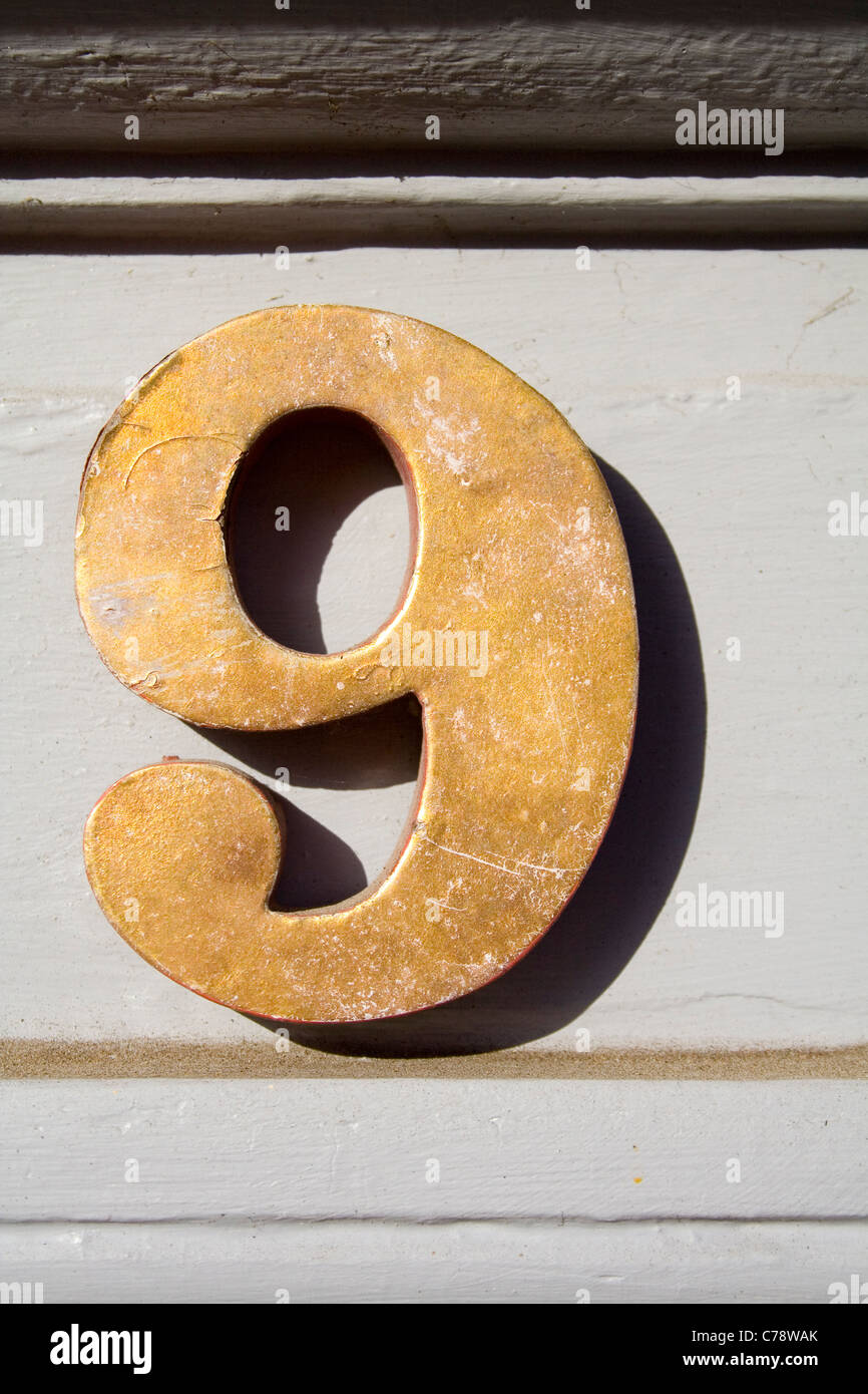 Gold numeral hi-res stock photography and images - Alamy