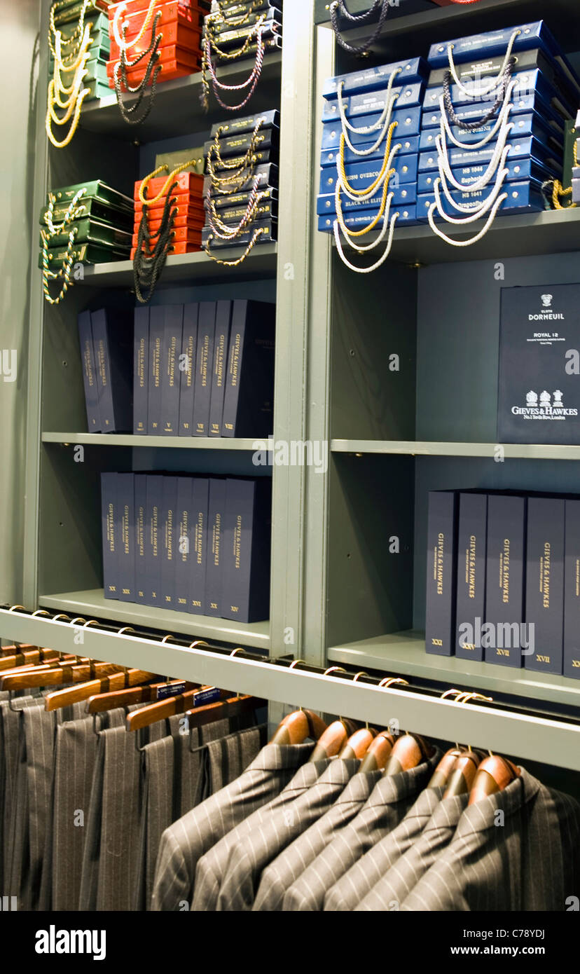 Gieves & Hawkes No 1 Savile Row Stock Photo - Alamy