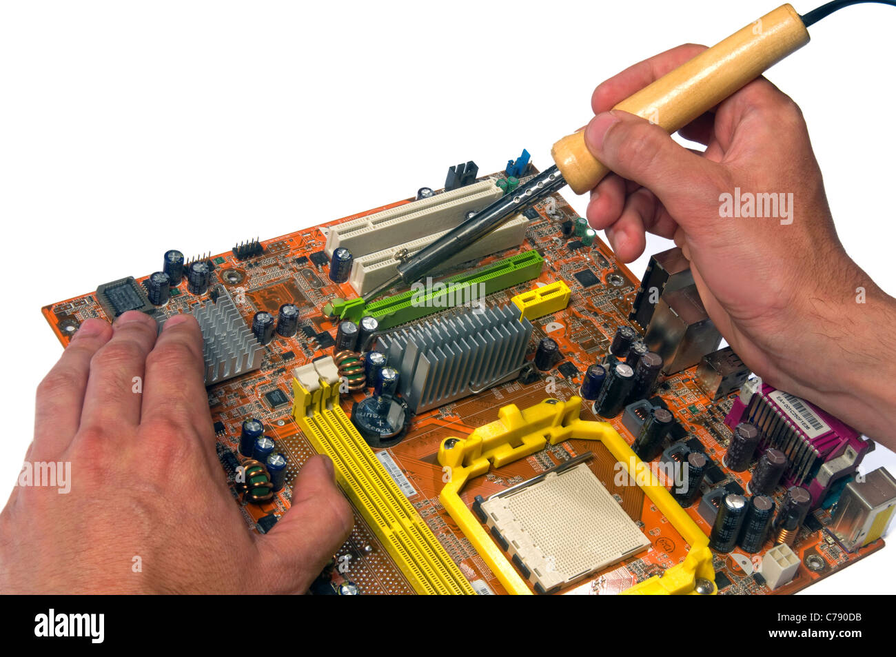 Parts of computer hi-res stock photography and images - Alamy