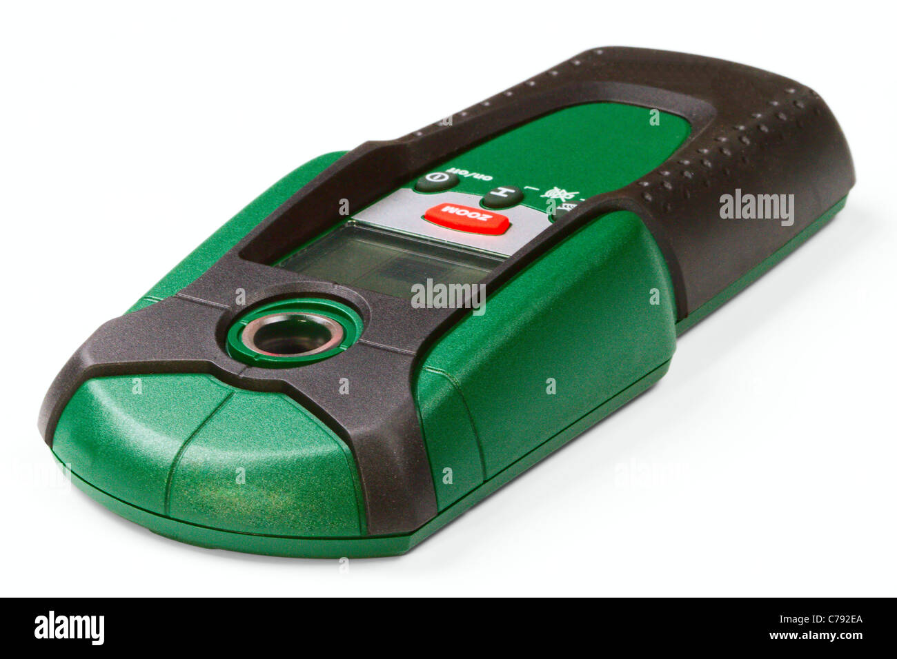 Metal detector isolated on a white background Stock Photo - Alamy