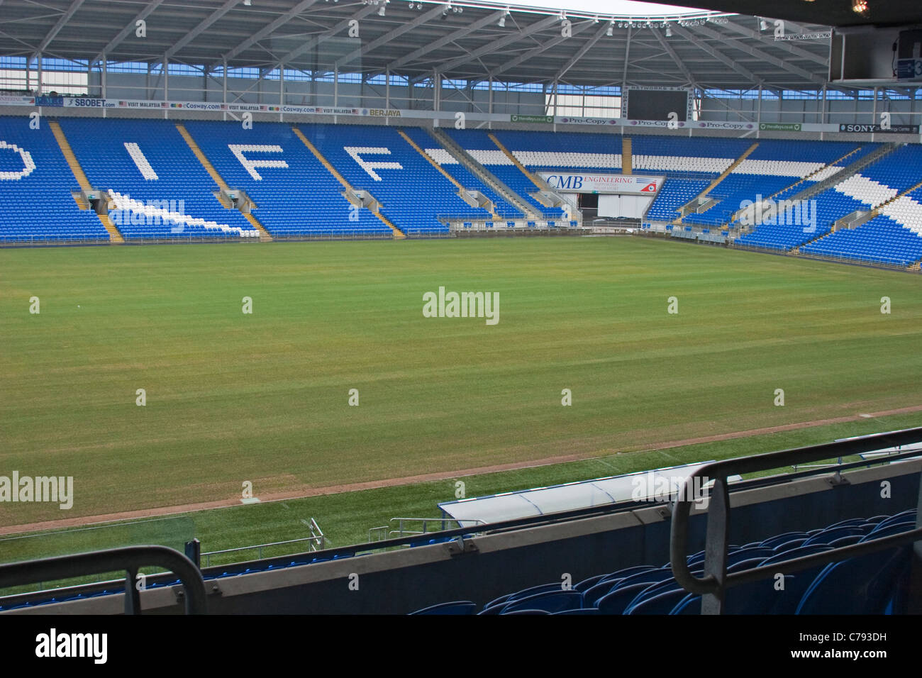 Cardiff City Football Stadium Stock Photo - Alamy