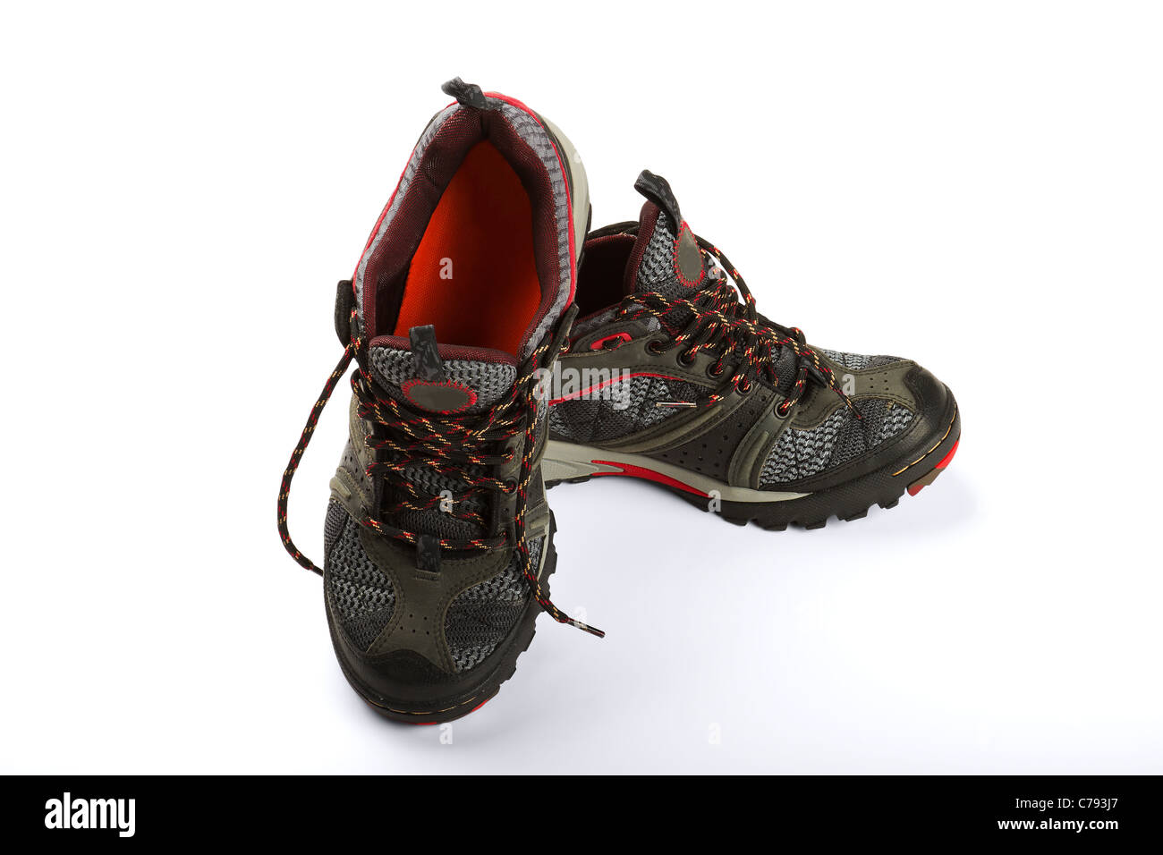 trainers isolated on a white background Stock Photo - Alamy