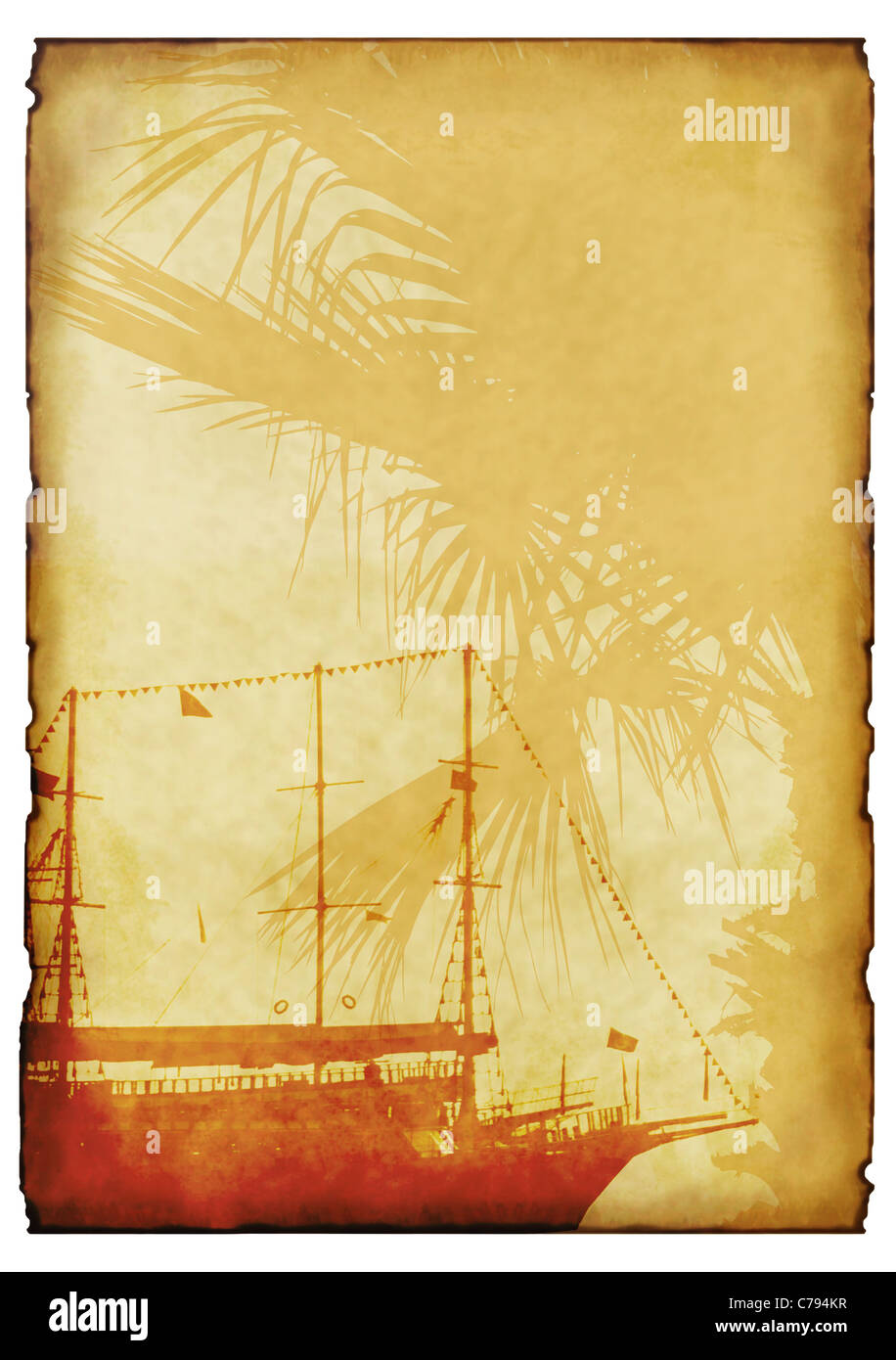 Grunge sea background. With space for text of image Stock Photo - Alamy