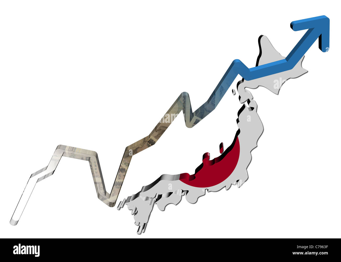 Map of japan expansion hi-res stock photography and images - Alamy