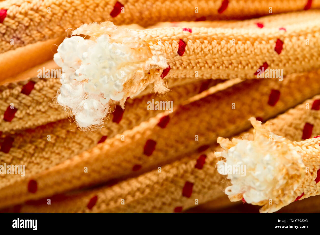Rope kapron knot hi-res stock photography and images - Alamy