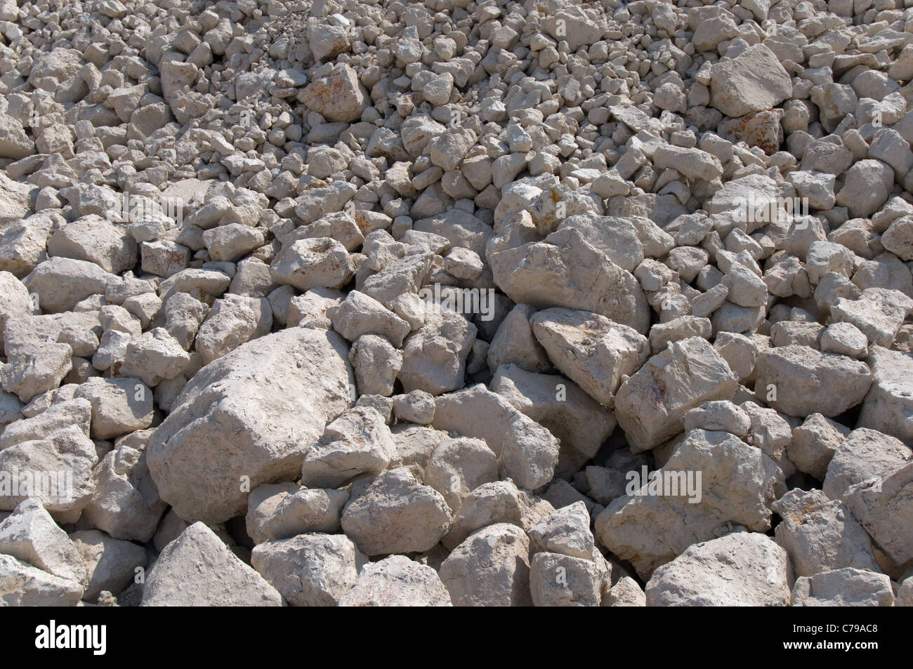 a few stones lying on the hillside Stock Photo - Alamy
