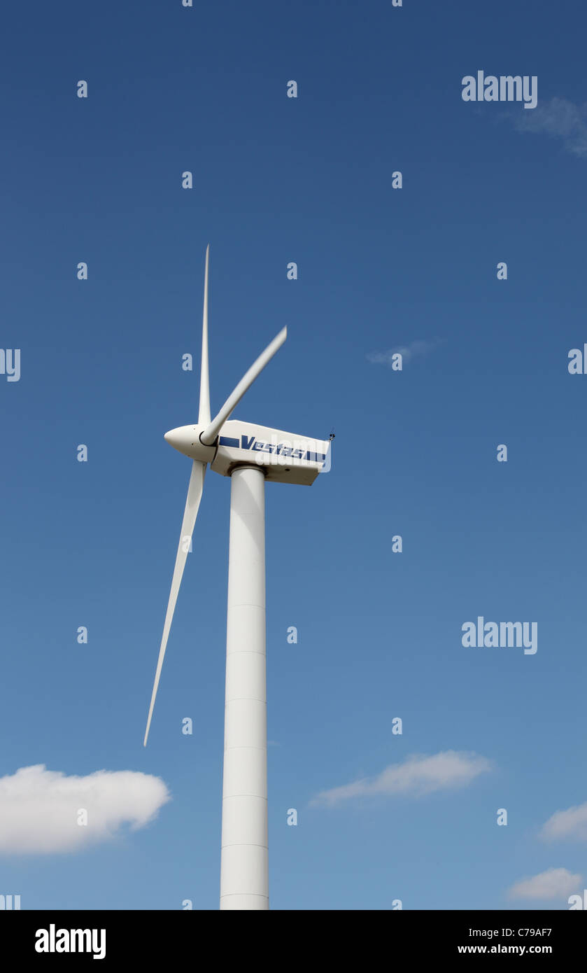 Wind turbine generates electricity hi-res stock photography and images ...