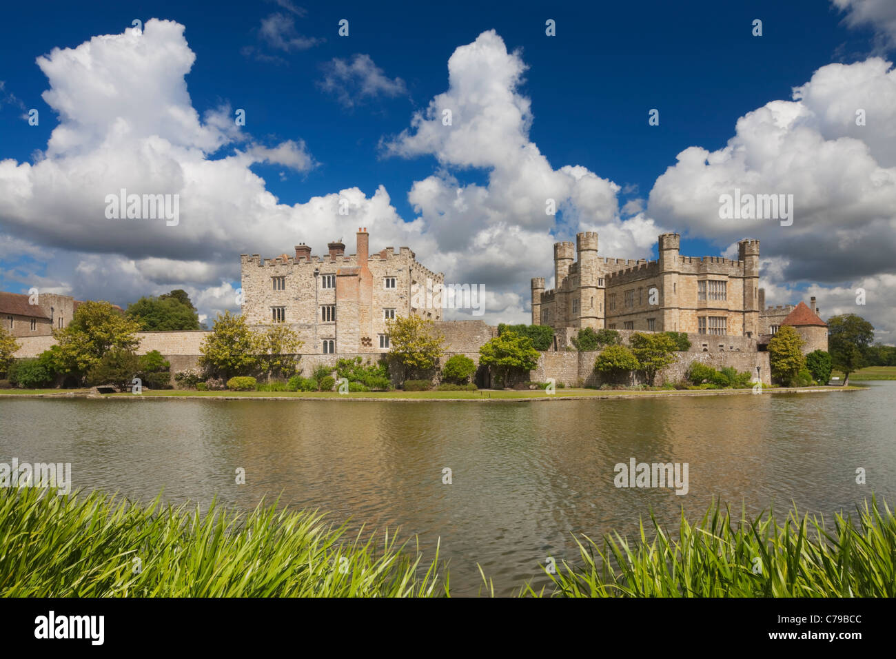 Leeds Castle, Kent, England Stock Photo - Alamy
