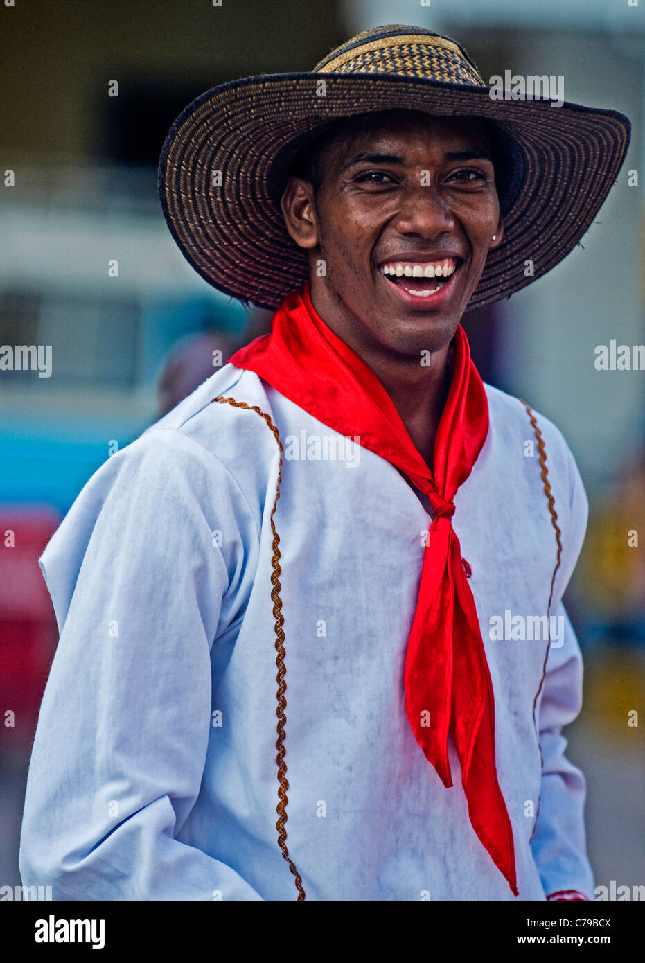 Portrait of a colombian man Stock Photo - Alamy