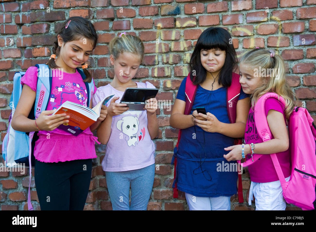First day of school, Ossona, Lombardy, Italy Stock Photo - Alamy