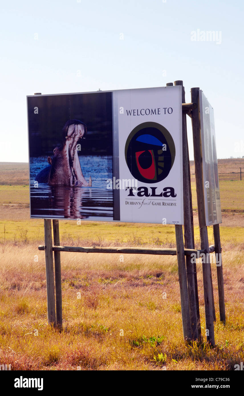 Game reserve sign hi-res stock photography and images - Alamy