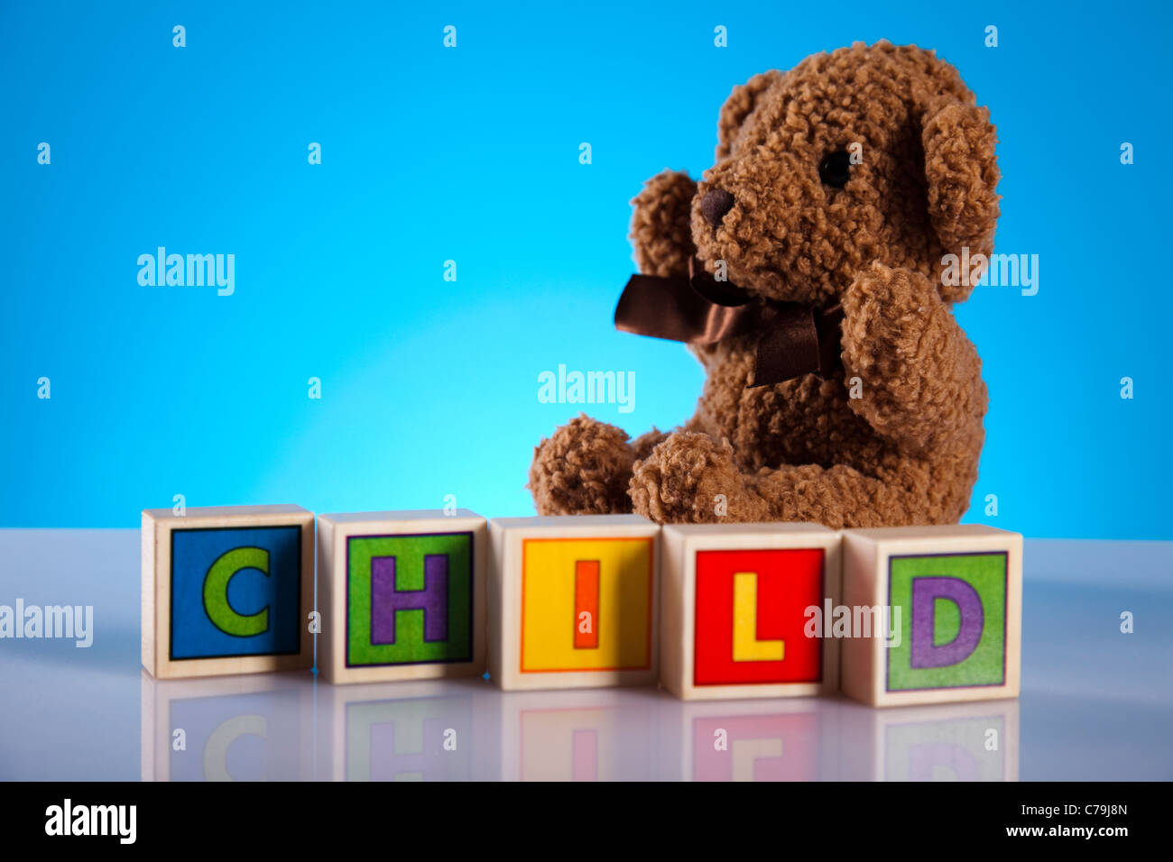 Baby blocks set Stock Photo - Alamy