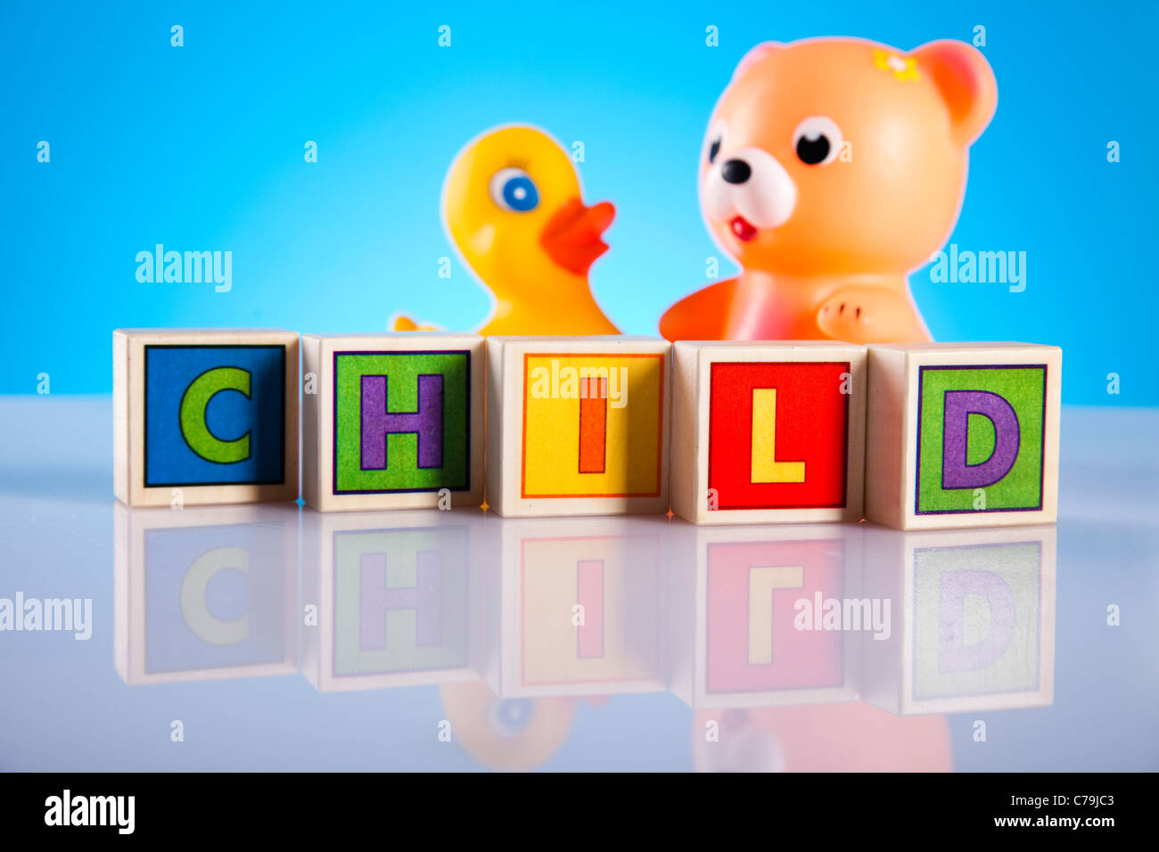 Baby blocks set Stock Photo - Alamy