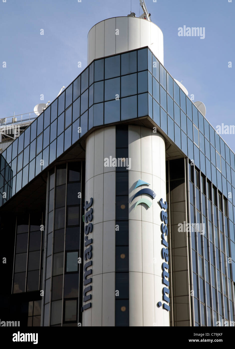 Inmarsat building, Old Street, London Stock Photo - Alamy