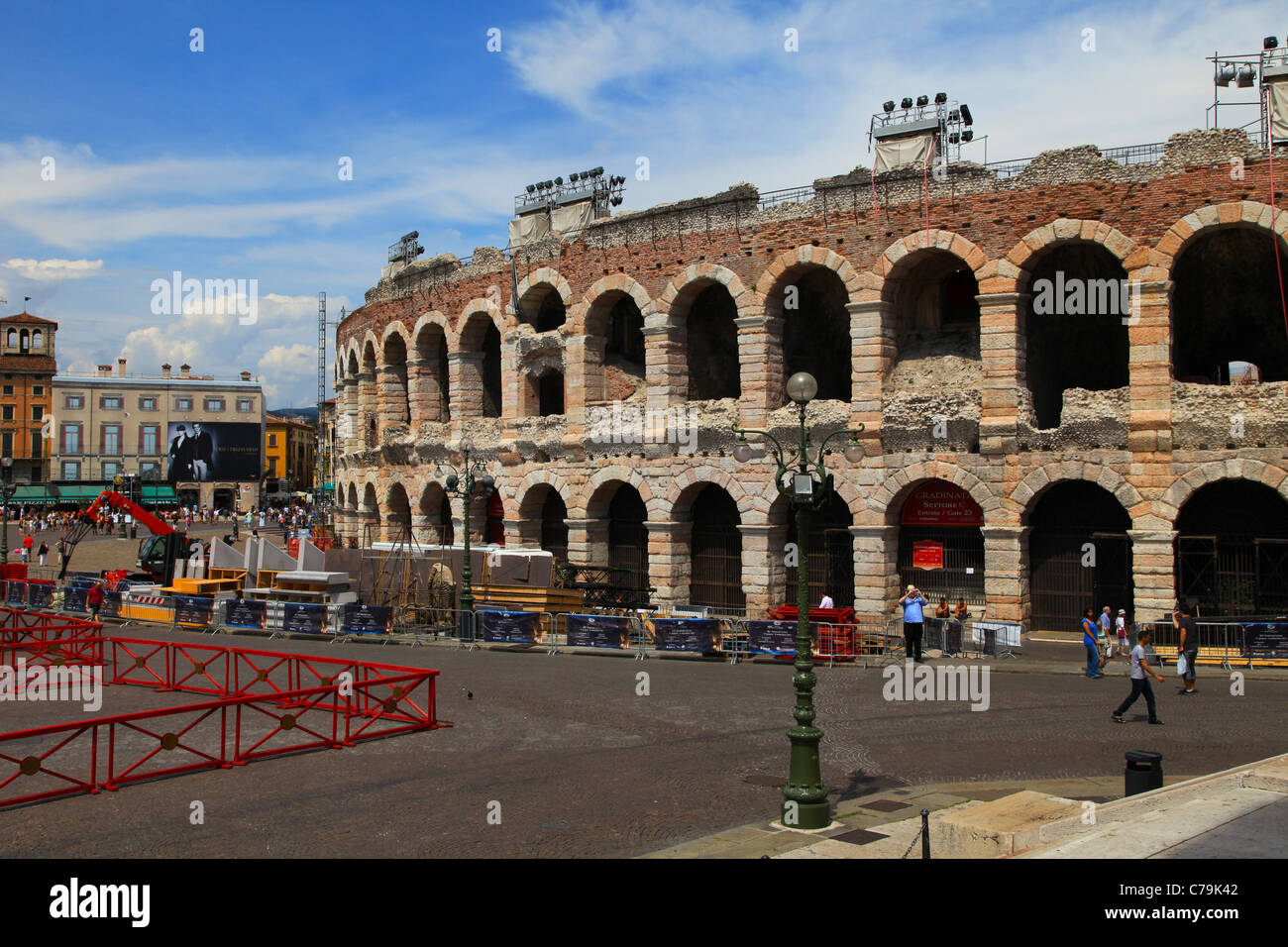 Coliseum in Verona italy Stock Photo - Alamy