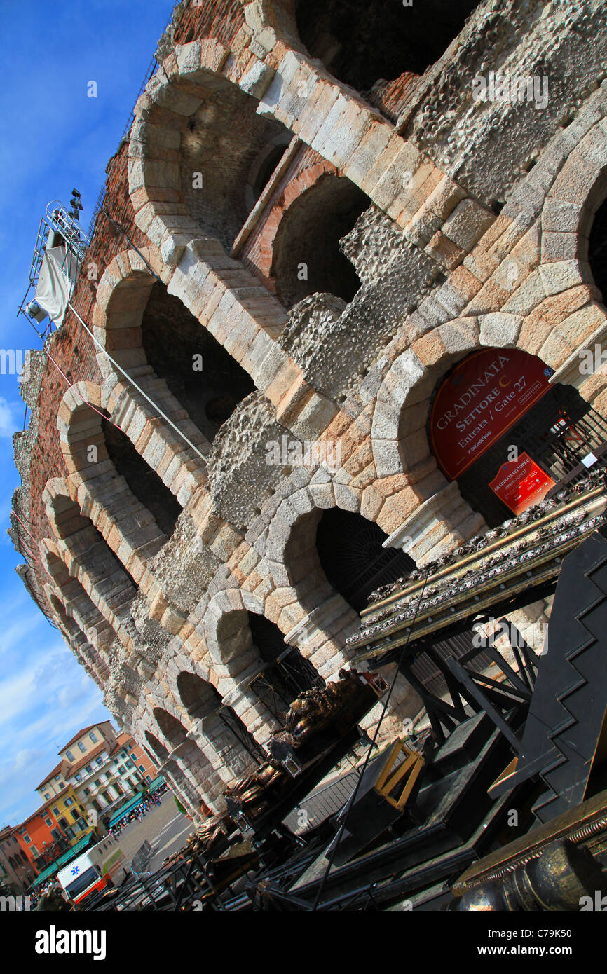 Coliseum in Verona italy Stock Photo - Alamy