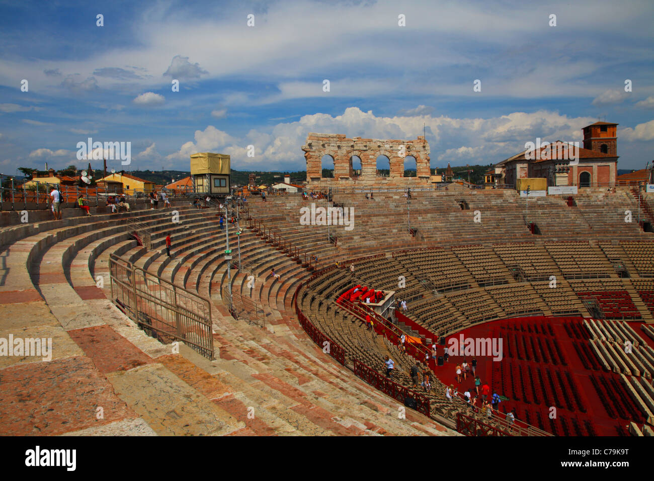 Coliseum in Verona Italy Stock Photo - Alamy