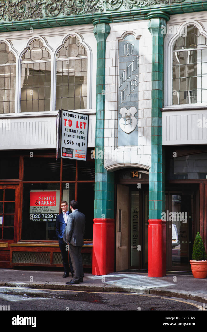Cullum Street, City of London, England Stock Photo - Alamy