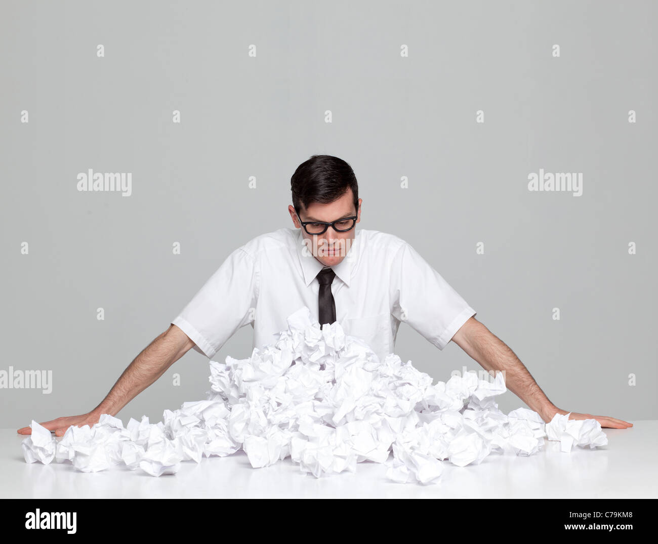 Stack of paper studio hi-res stock photography and images - Alamy