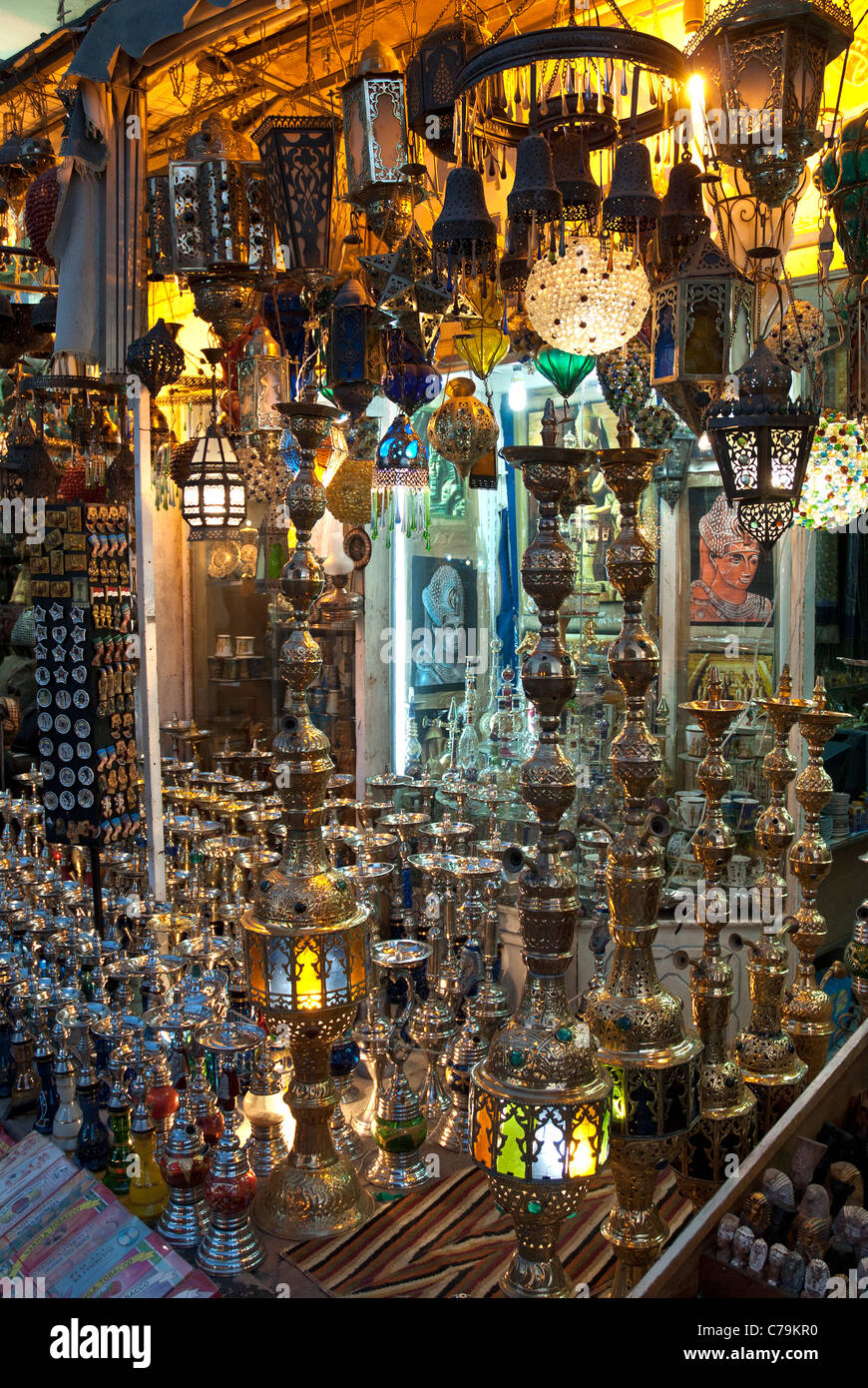 Souvenirs, Dahar Quarter, Hurghada, Red Sea, Egypt Stock Photo - Alamy
