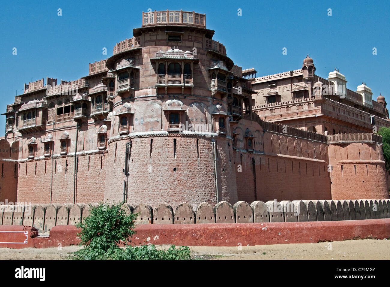 Junagarh Fort Bikaner Rajasthan India Stock Photo - Alamy