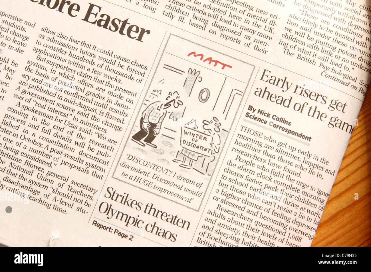 Daily Telegraph High Resolution Stock Photography and Images - Alamy