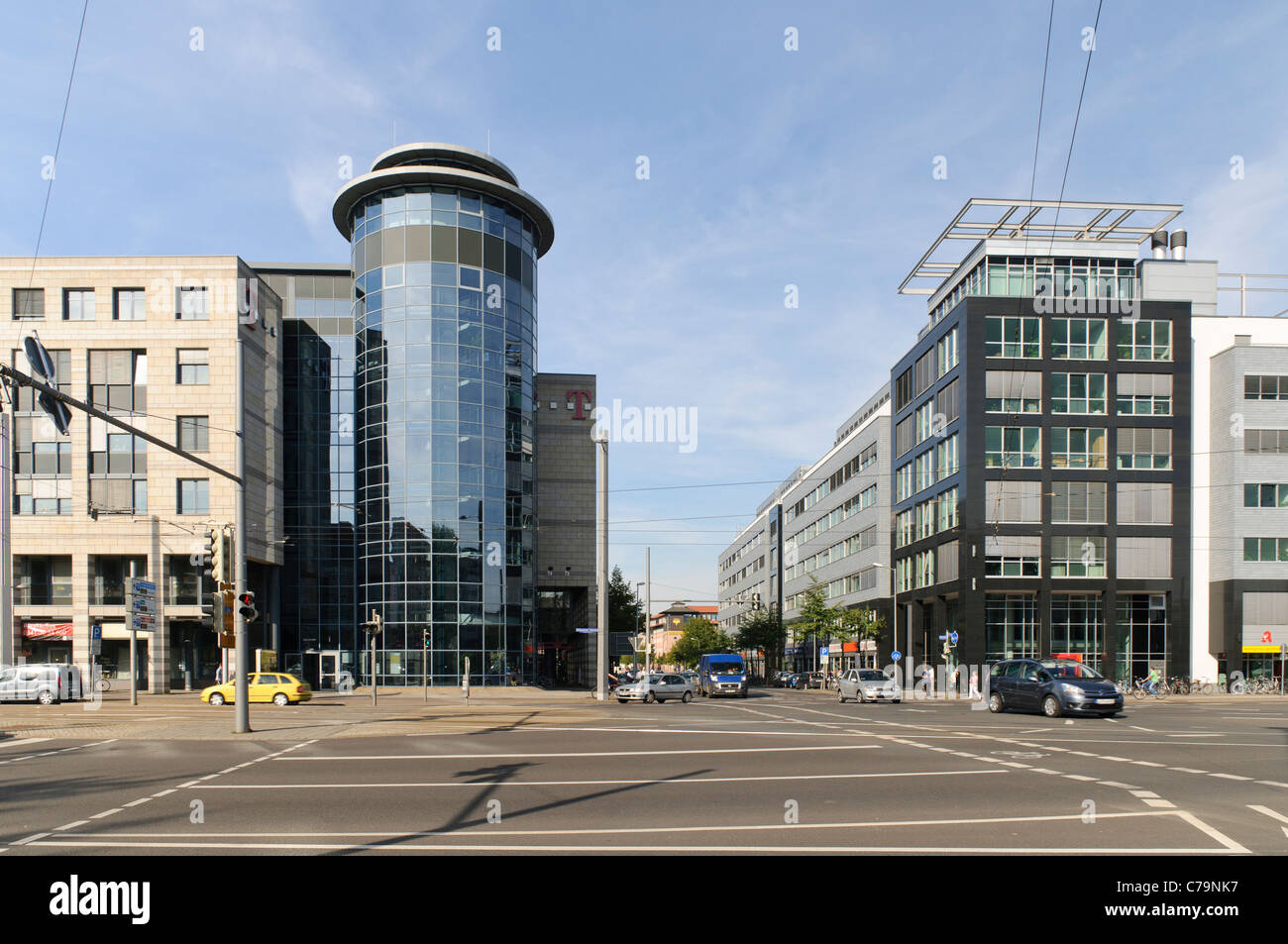 Modern architecture, Leipzig, Saxony, Germany, Europe Stock Photo - Alamy