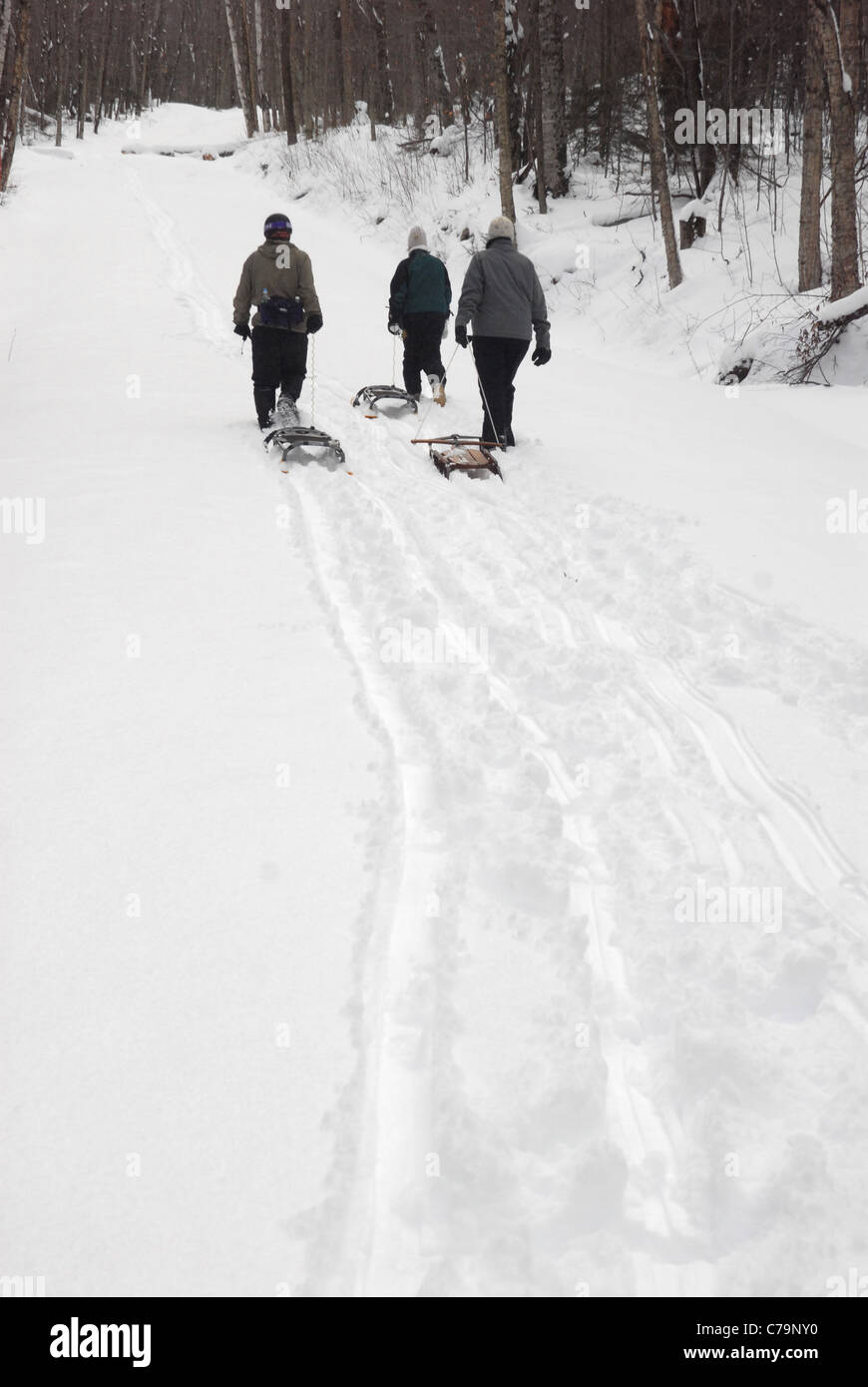 Outdoor sledding hi-res stock photography and images - Alamy