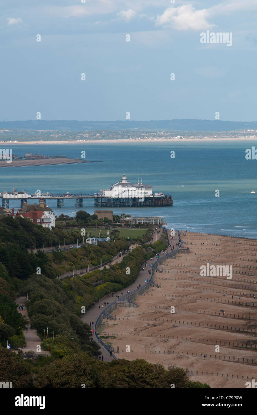Eastbourne seafront view hi-res stock photography and images - Alamy