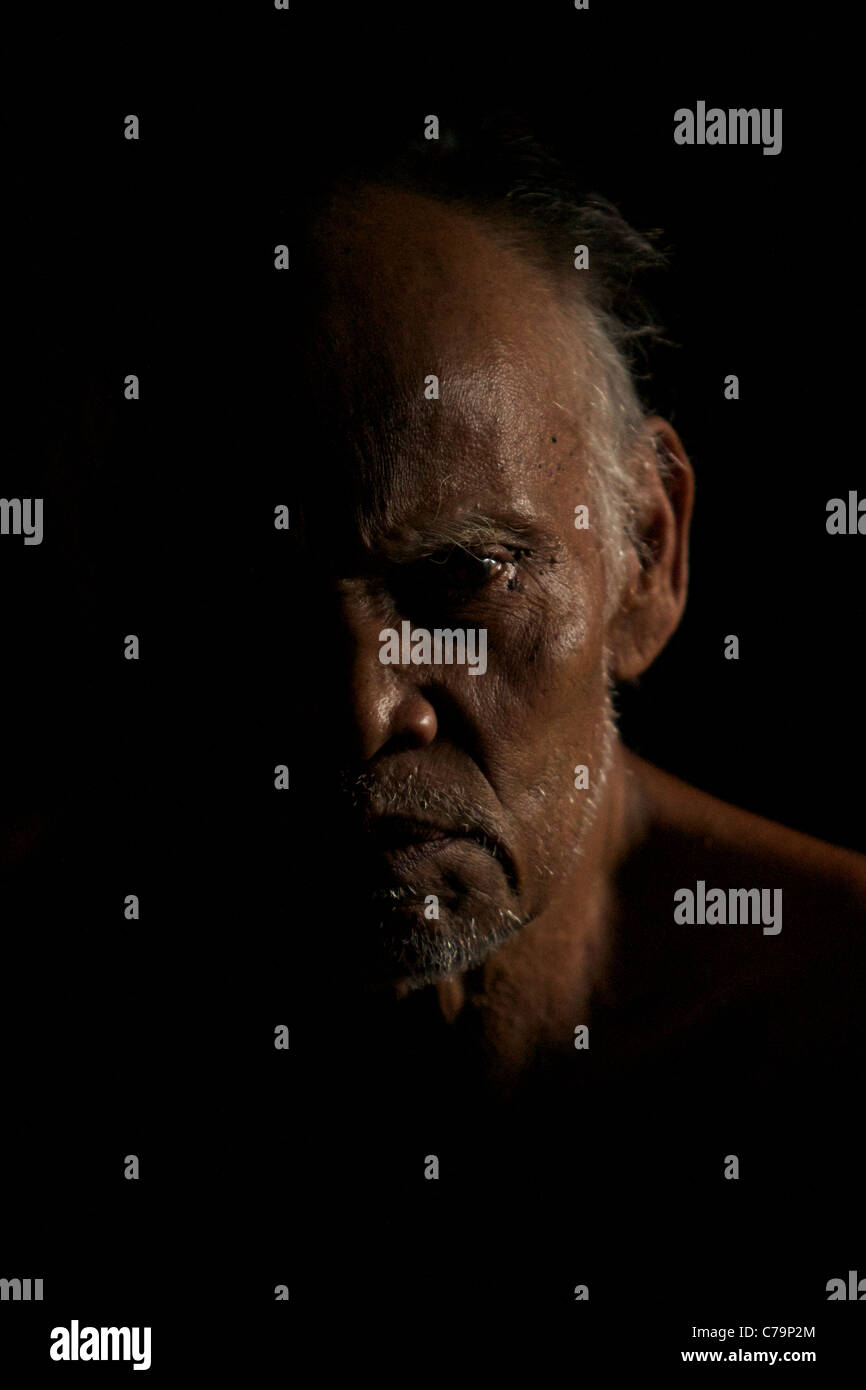 Portrait Of An Indonesian Old Man High Resolution Stock Photography and ...