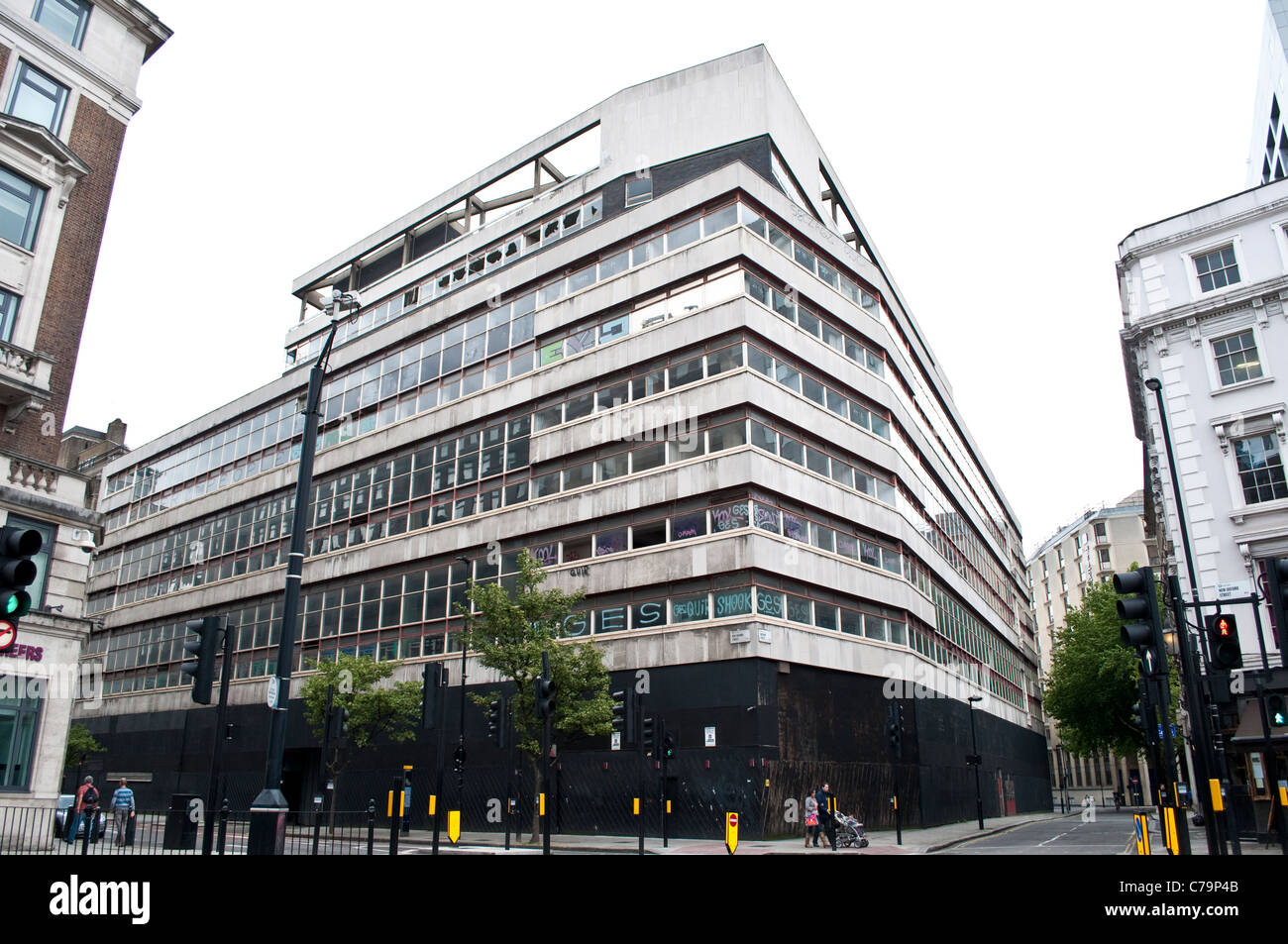 Disused Post Office building on New Oxford Street, London, UK Stock ...
