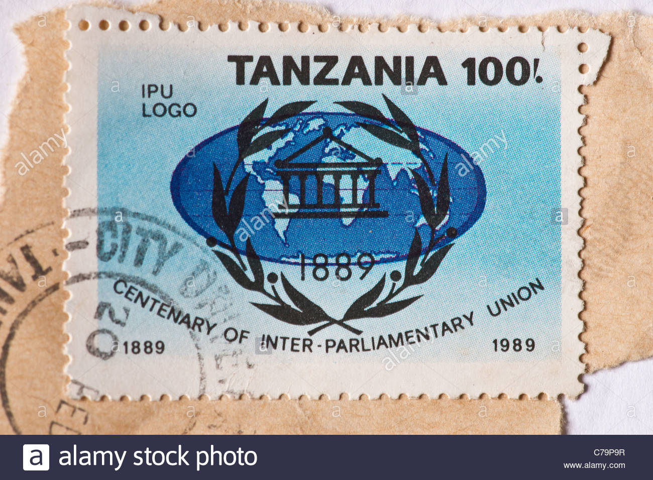 Postage Stamp Tanzania Stock Photos & Postage Stamp Tanzania Stock ...