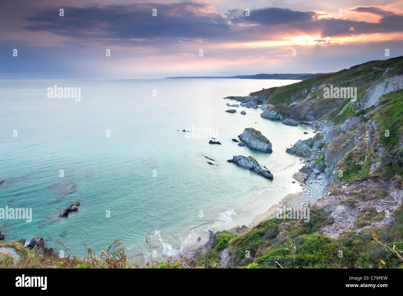 Cornwall coast beach hi-res stock photography and images - Alamy