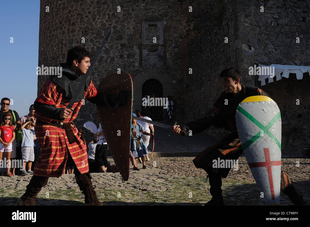 Historical Recreation in the Castle " La Muela " during the Medieval ...