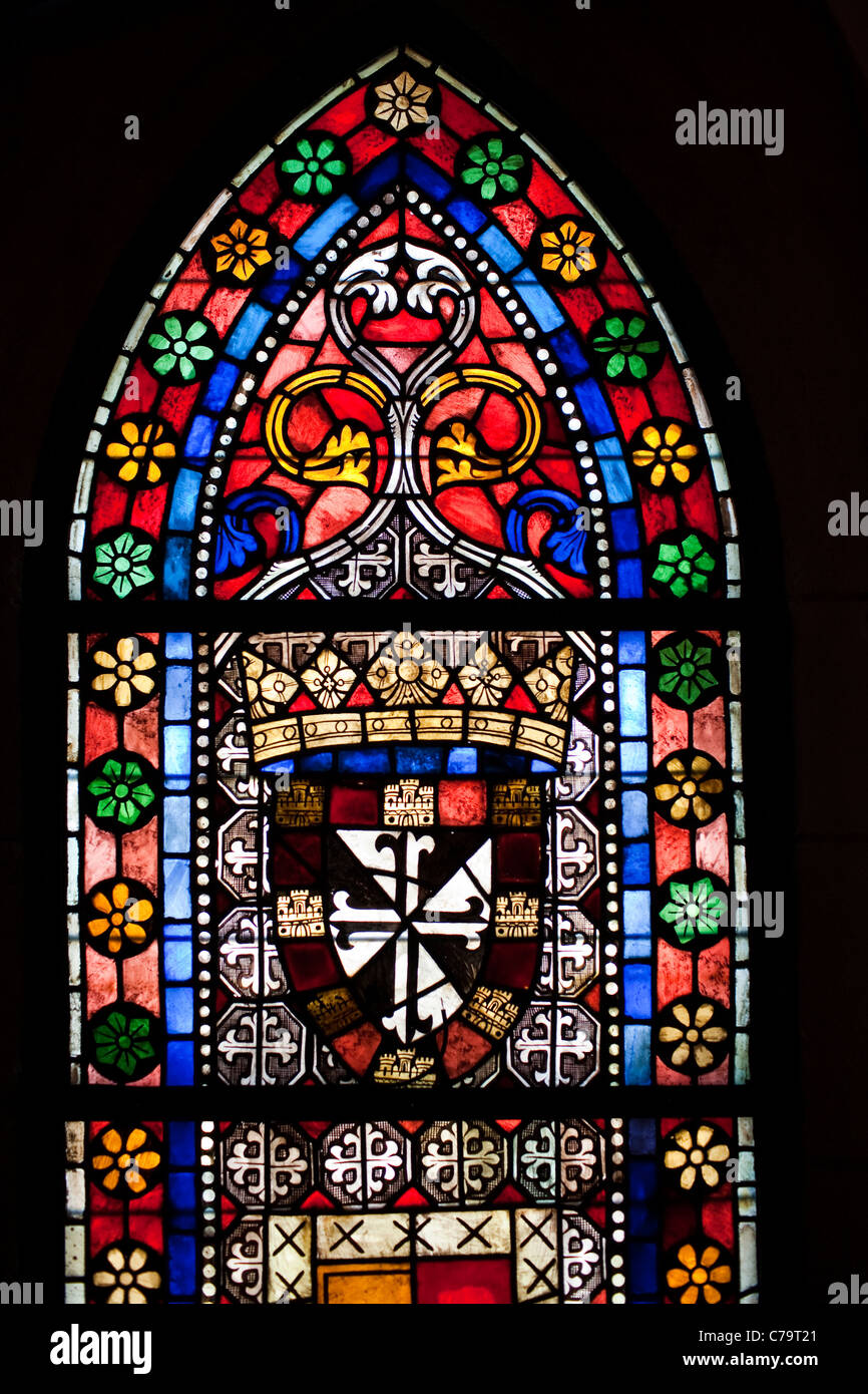 Spanish Stained Glass Window