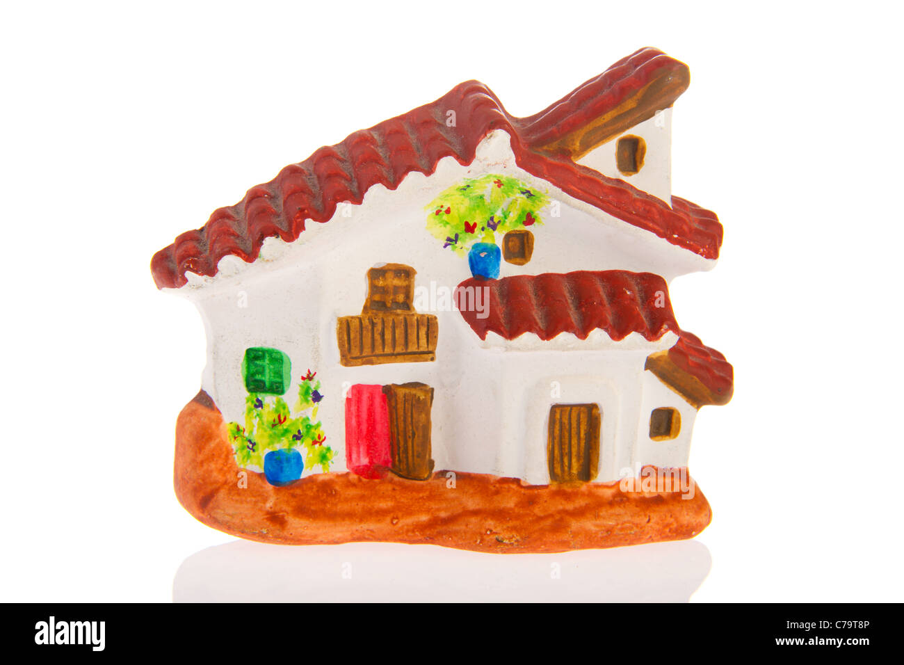 Cartoon Spanish House