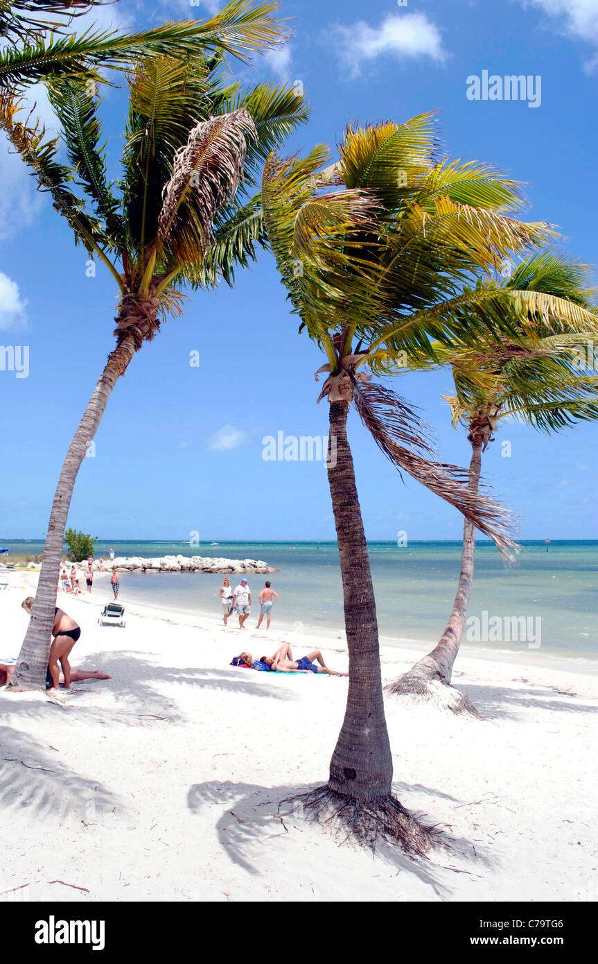 Smathers Beach Key West Florida Stock Photo - Alamy