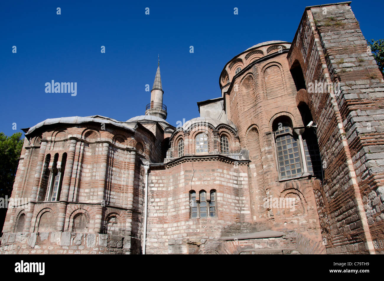 Turkey, Istanbul. Historic 3rd century Byzantine Chora Monastery (aka ...